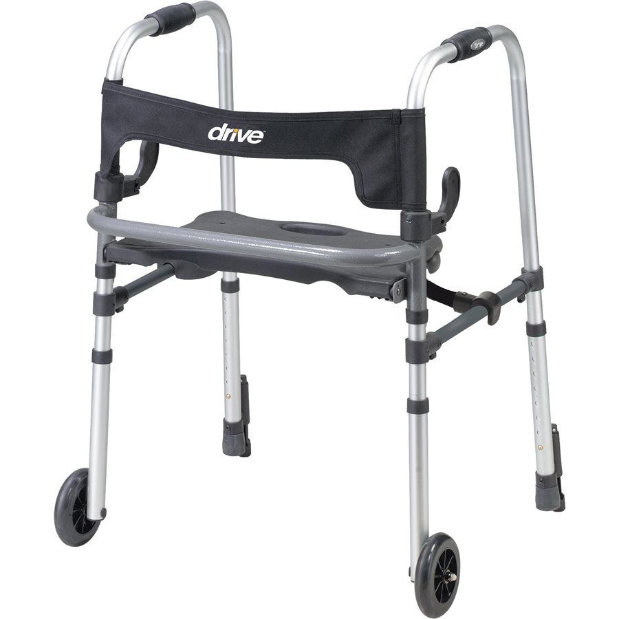AMBULATEUR CLEVER LITE LS ROUES FIXES 5"